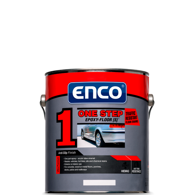 ONE STEP EPOXY SANDED INTERIOR OR EXTERIOR FLOOR PAINT | Enco Puerto Rico