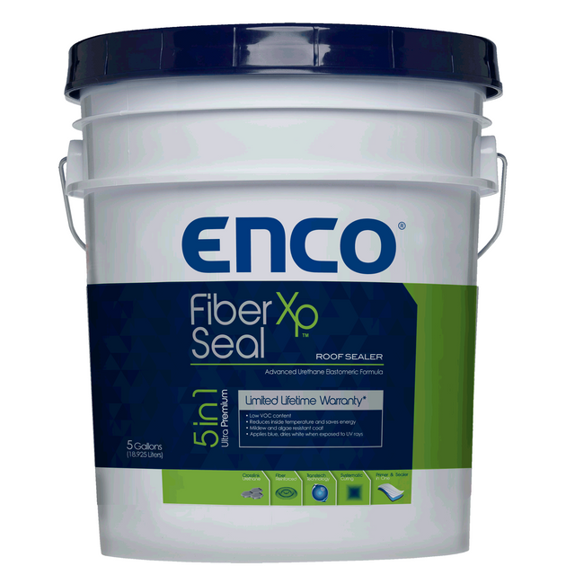 FIBER SEAL XP URETHANE 10 YR ROOF SEALER | Enco Puerto Rico