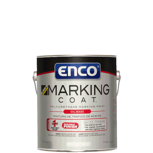 MARKING COAT POLYURETHANE ENAMEL TRAFFIC PAINT | Enco Puerto Rico
